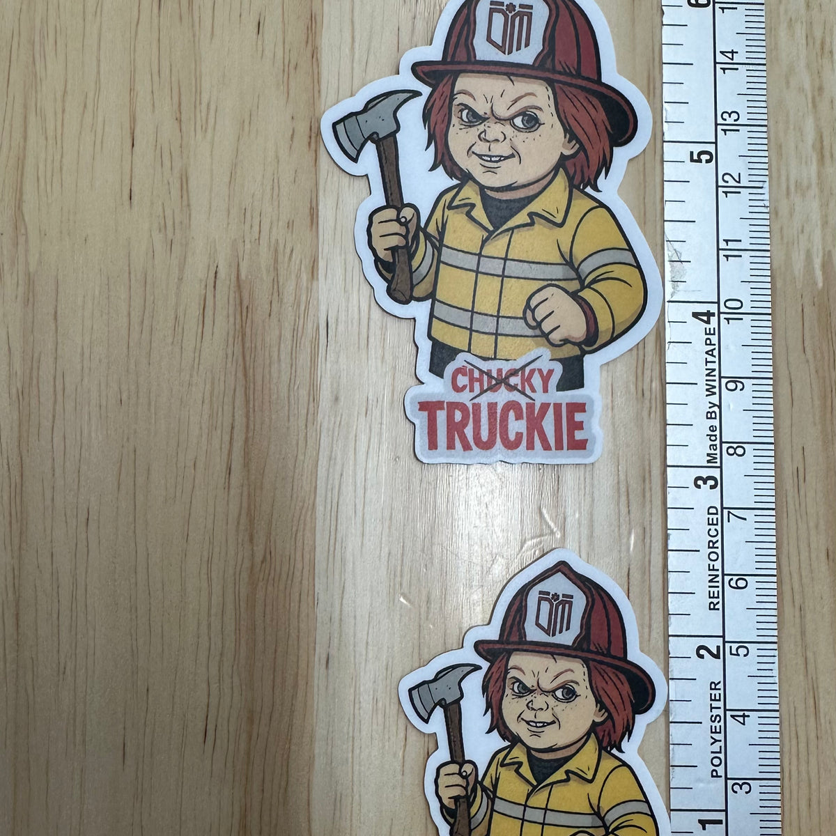 Chucky Truckie Sticker – The Daily Medic