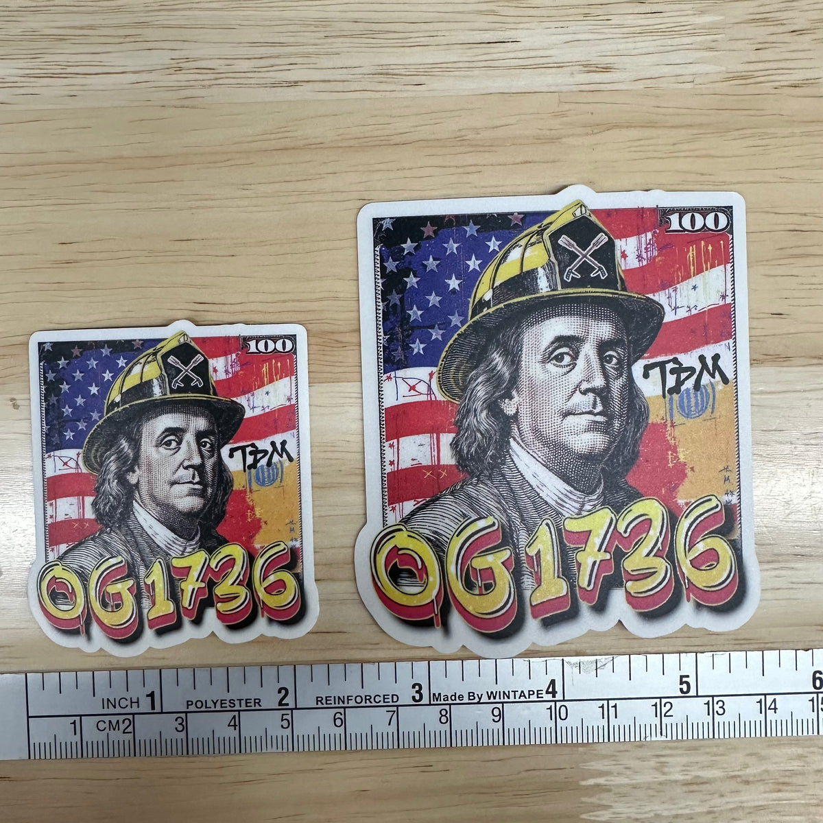 Ben Franklin - OG 1736 Sticker – The Daily Medic