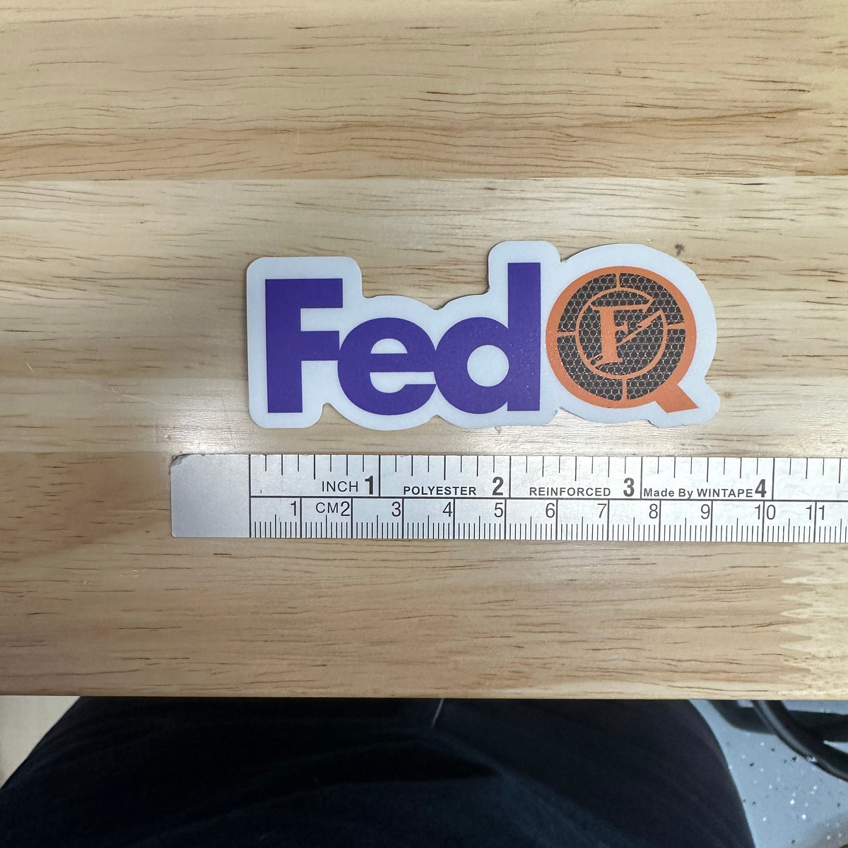 Fed Q Sticker – The Daily Medic