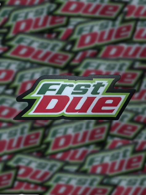 Frst Due Sticker | The Daily Medic