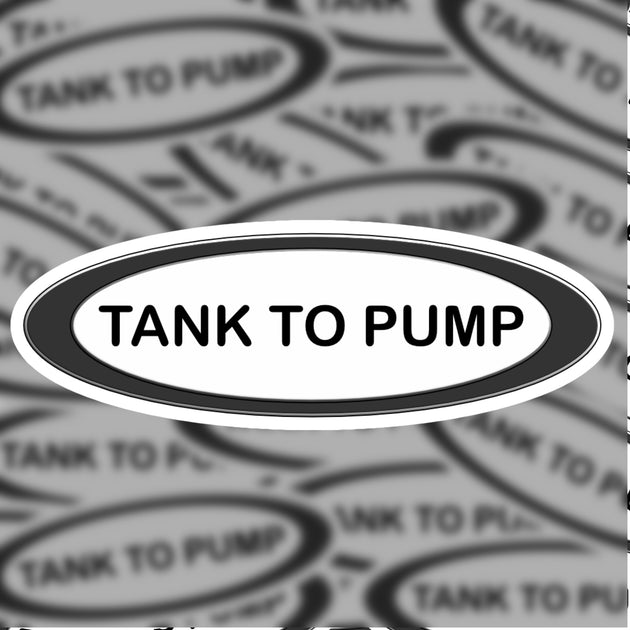 Tank to Pump Sticker | The Daily Medic