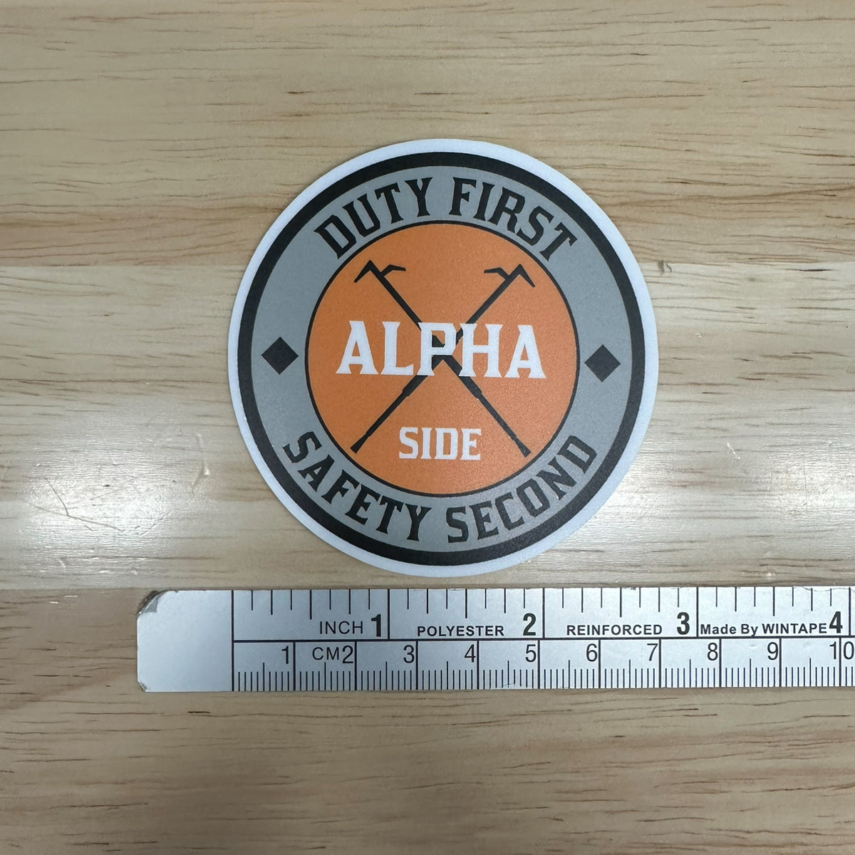 Duty First : Safety Second Sticker – The Daily Medic