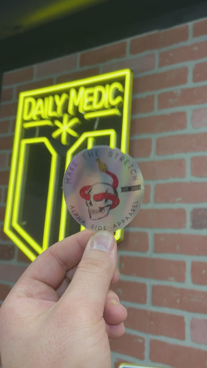 Make The Stretch Reflective Sticker – The Daily Medic