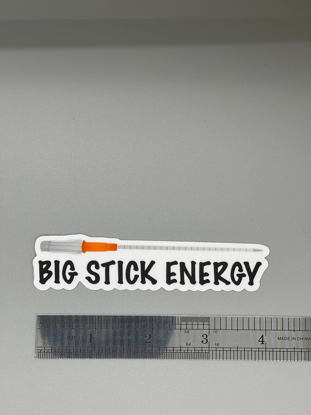 Big Stick Energy Sticker | The Daily Medic