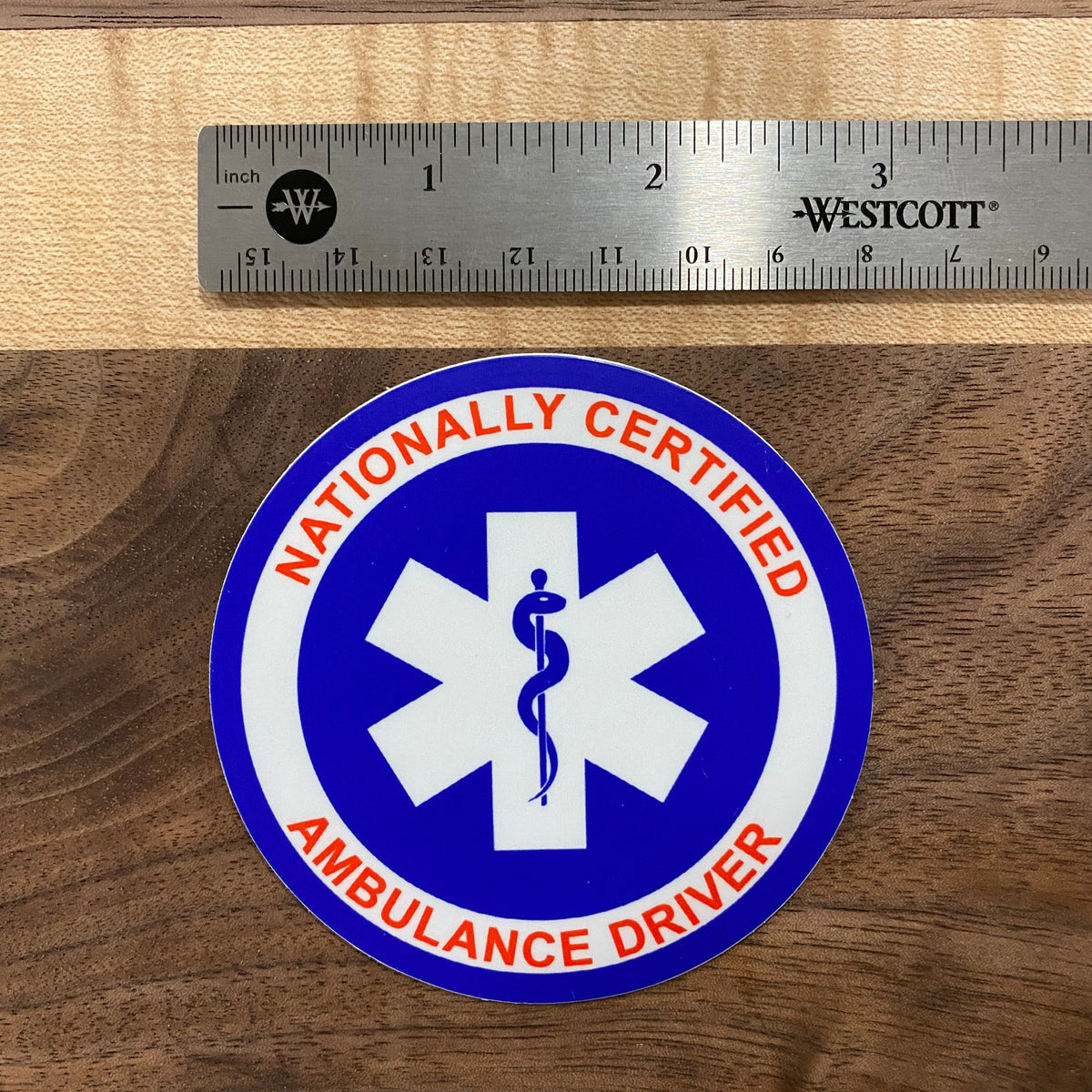 Nationally Certified Ambulance Driver Sticker – The Daily Medic