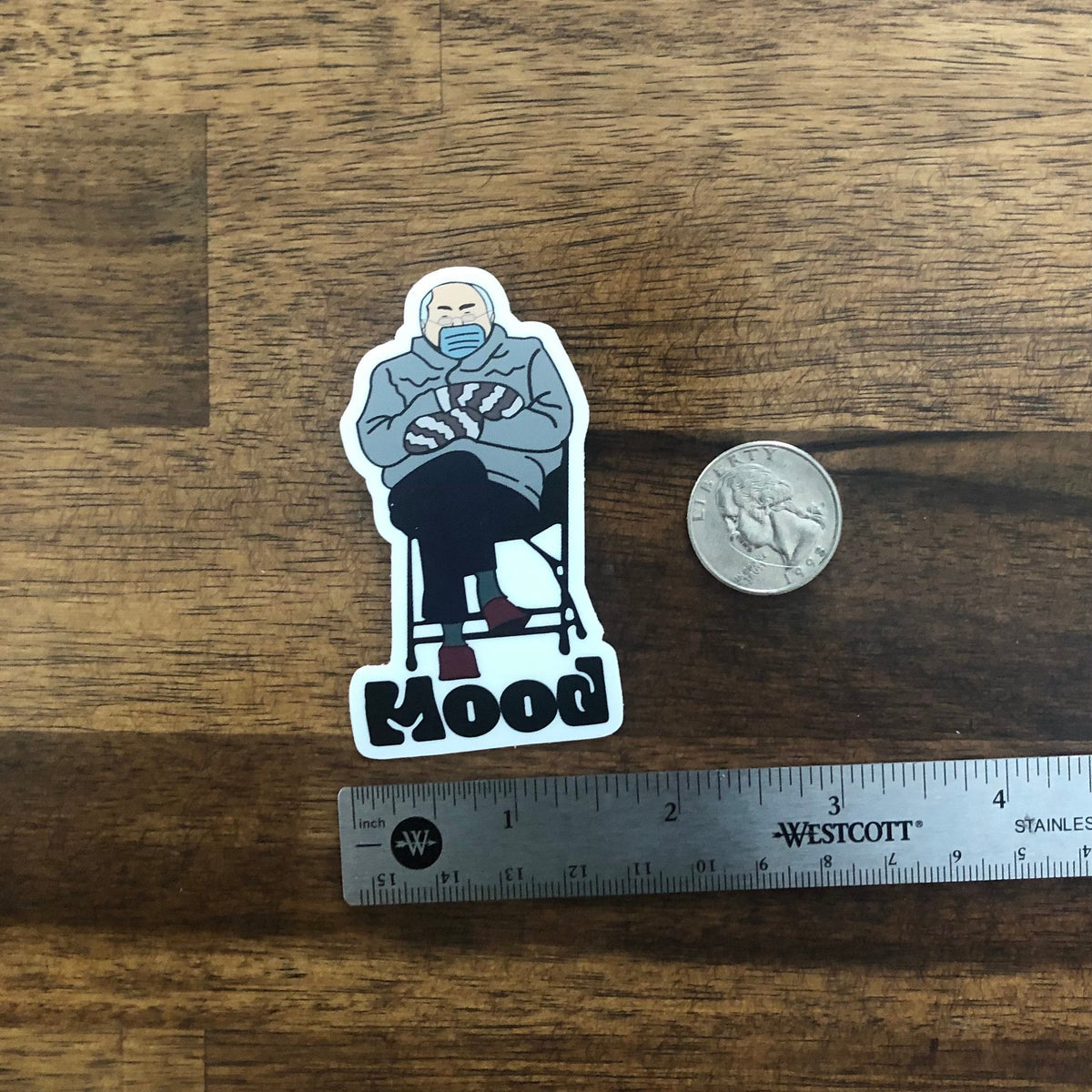 Bernie Sanders Inauguration Mood Sticker – The Daily Medic