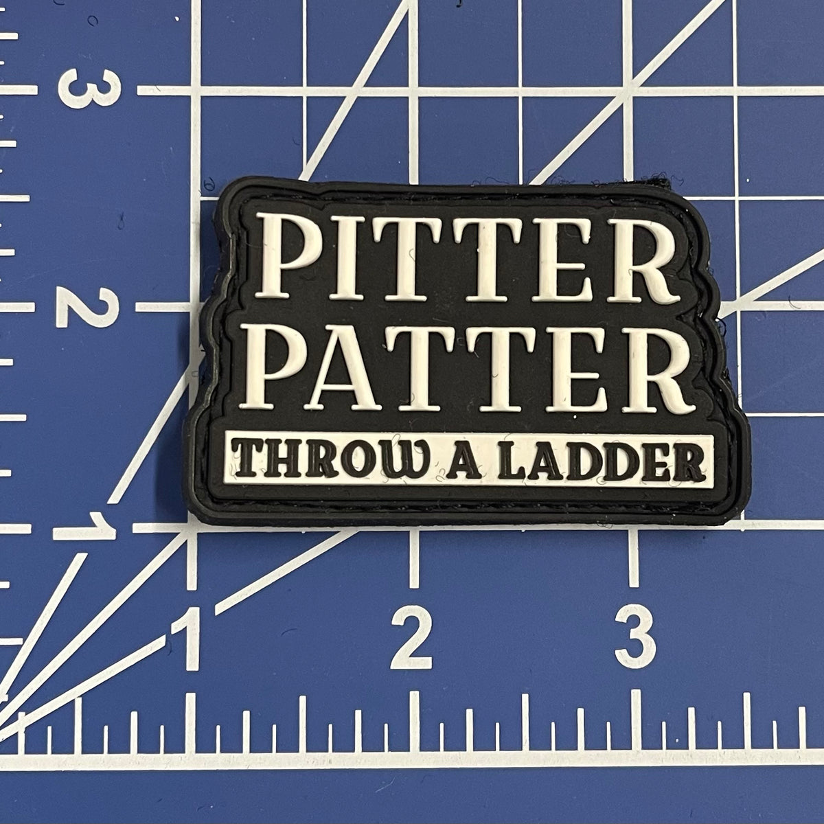 Pitter Patter Throw A Ladder Morale Patch – The Daily Medic