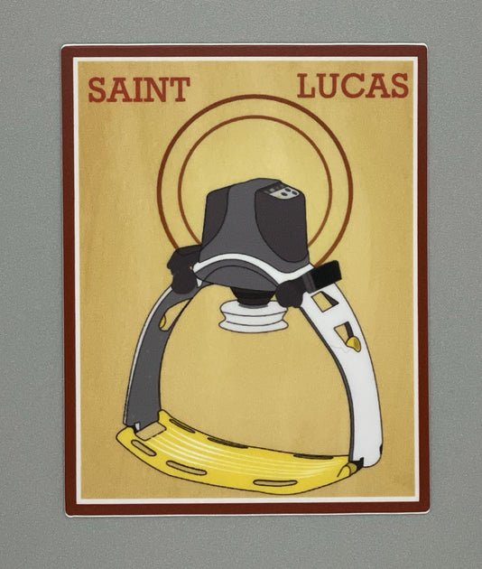 Saint Lucas Sticker | The Daily Medic