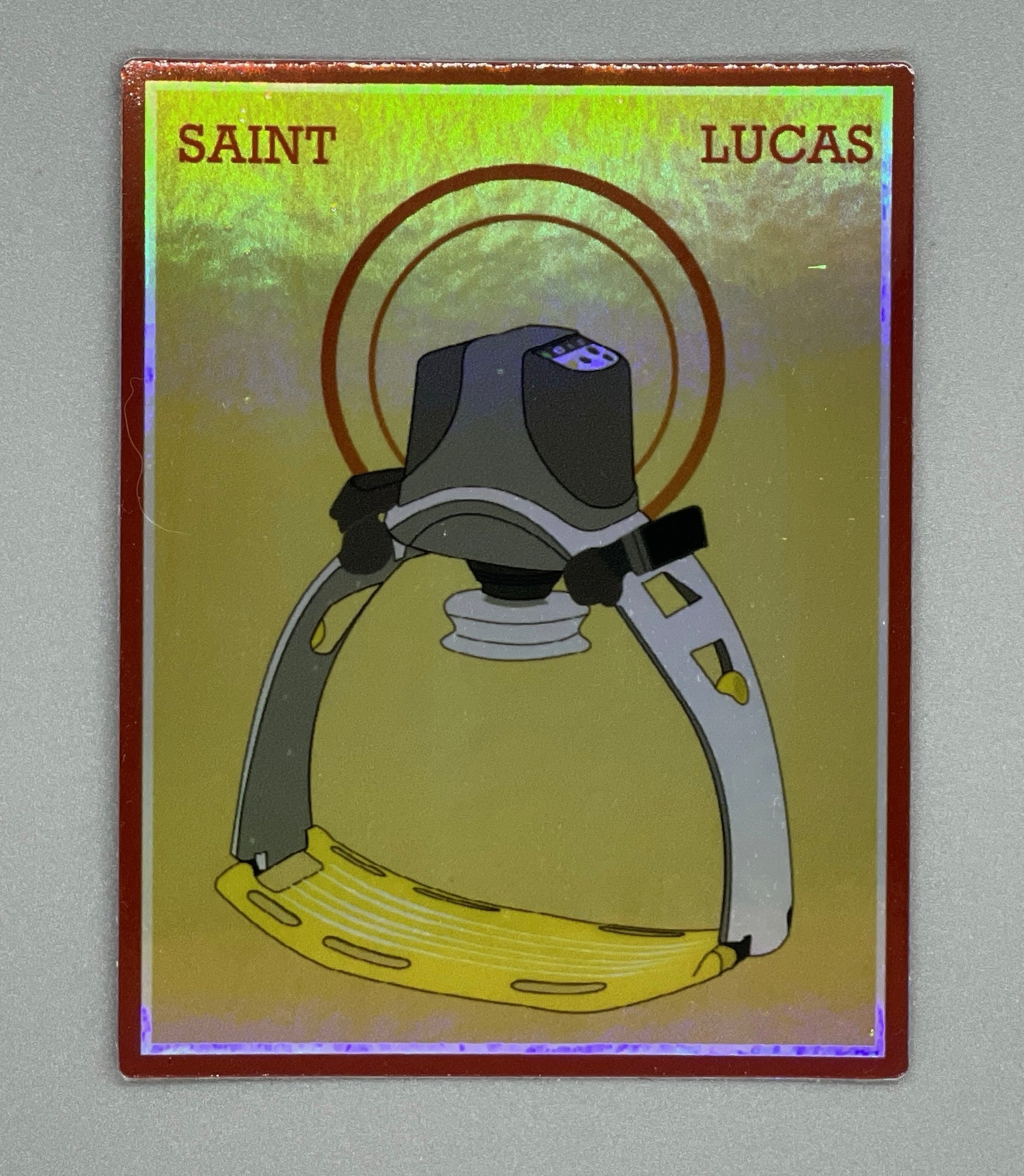 Saint Lucas Sticker | The Daily Medic