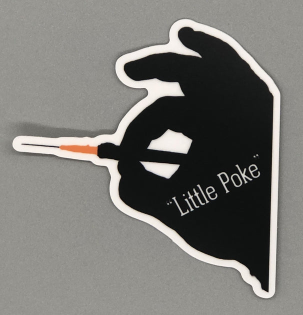 Little Poke 14 Gauge IV Sticker | The Daily Medic